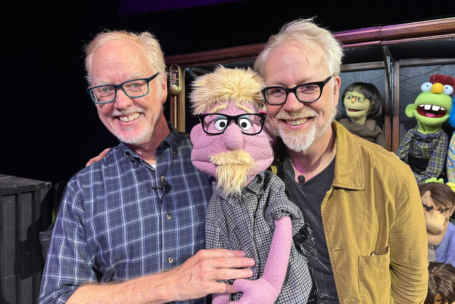 Adam Savage goes behind the scenes of "Puppet Up!" | PuppetVision Blog